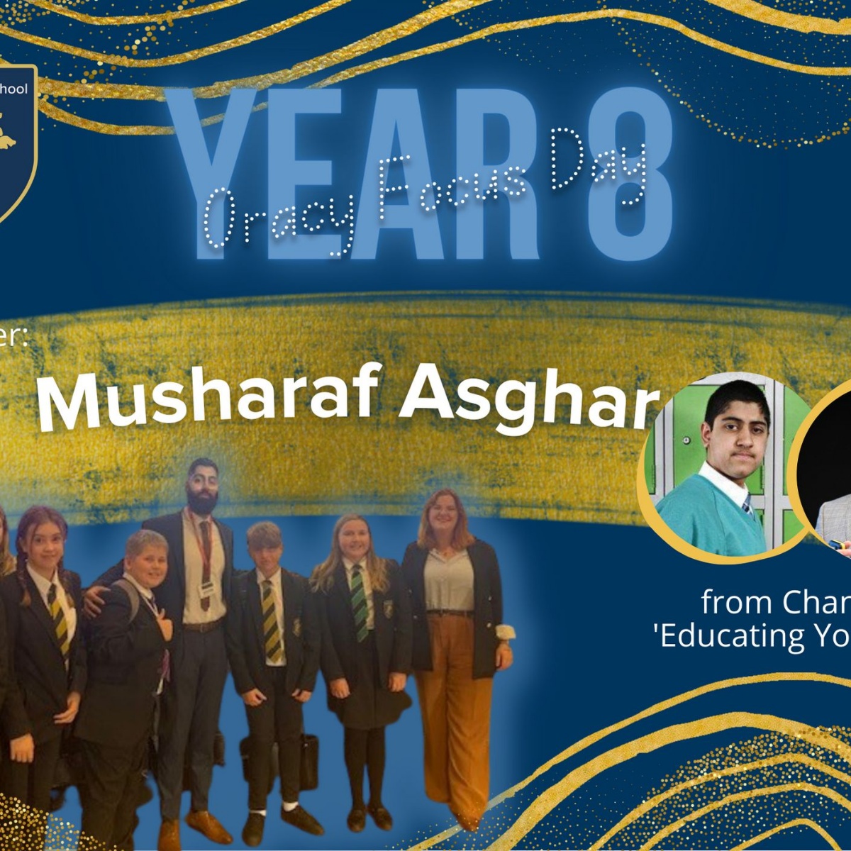 'Mushy' inspires Year 8s with story of overcoming stammer to become ...