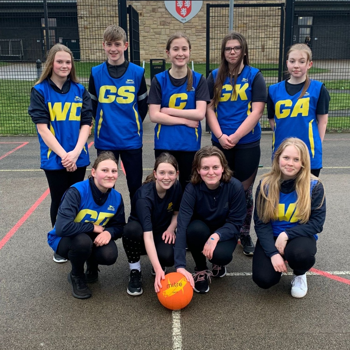 Y10 Shape Netball Champions - Tupton Hall School
