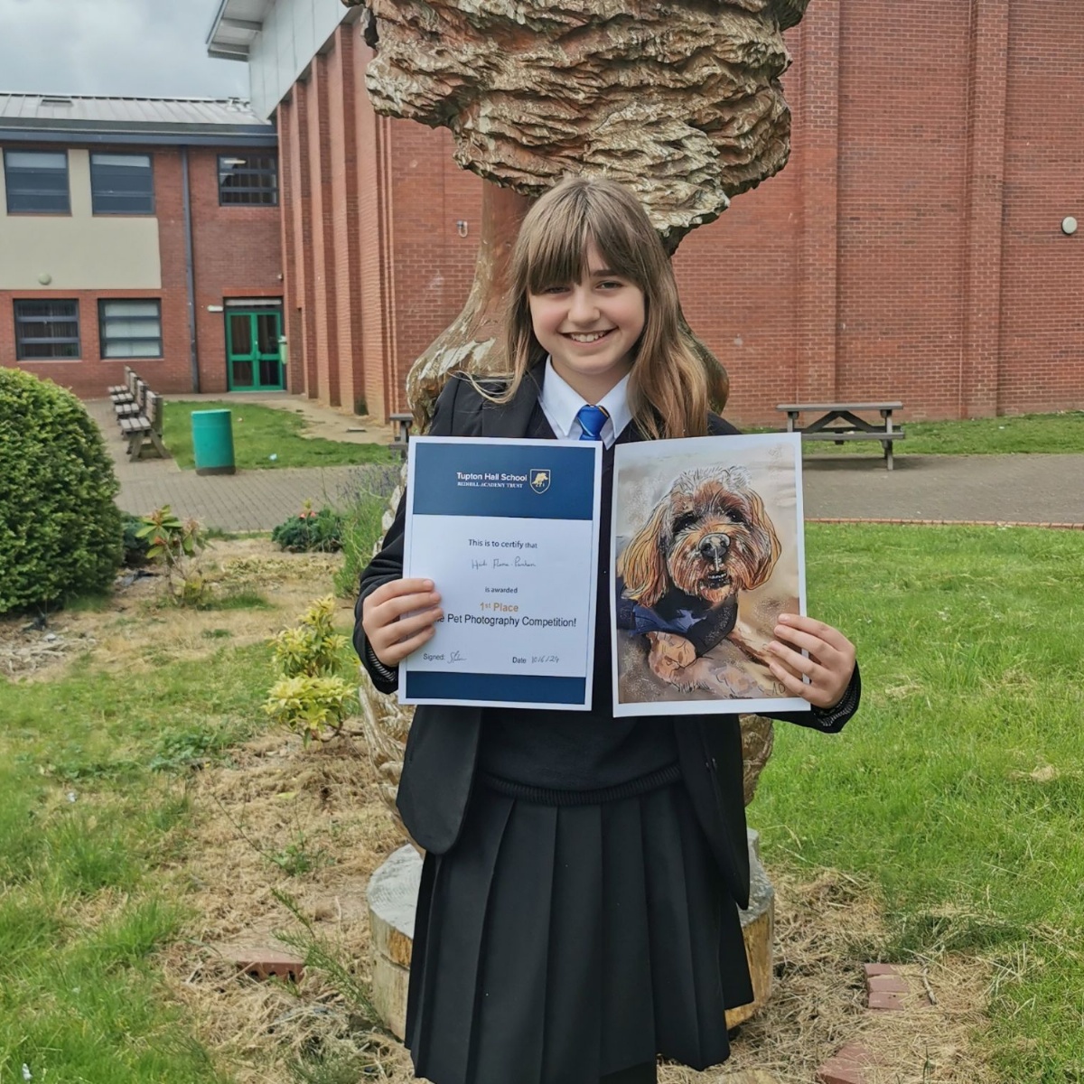 Paw-some winner announced - Tupton Hall School