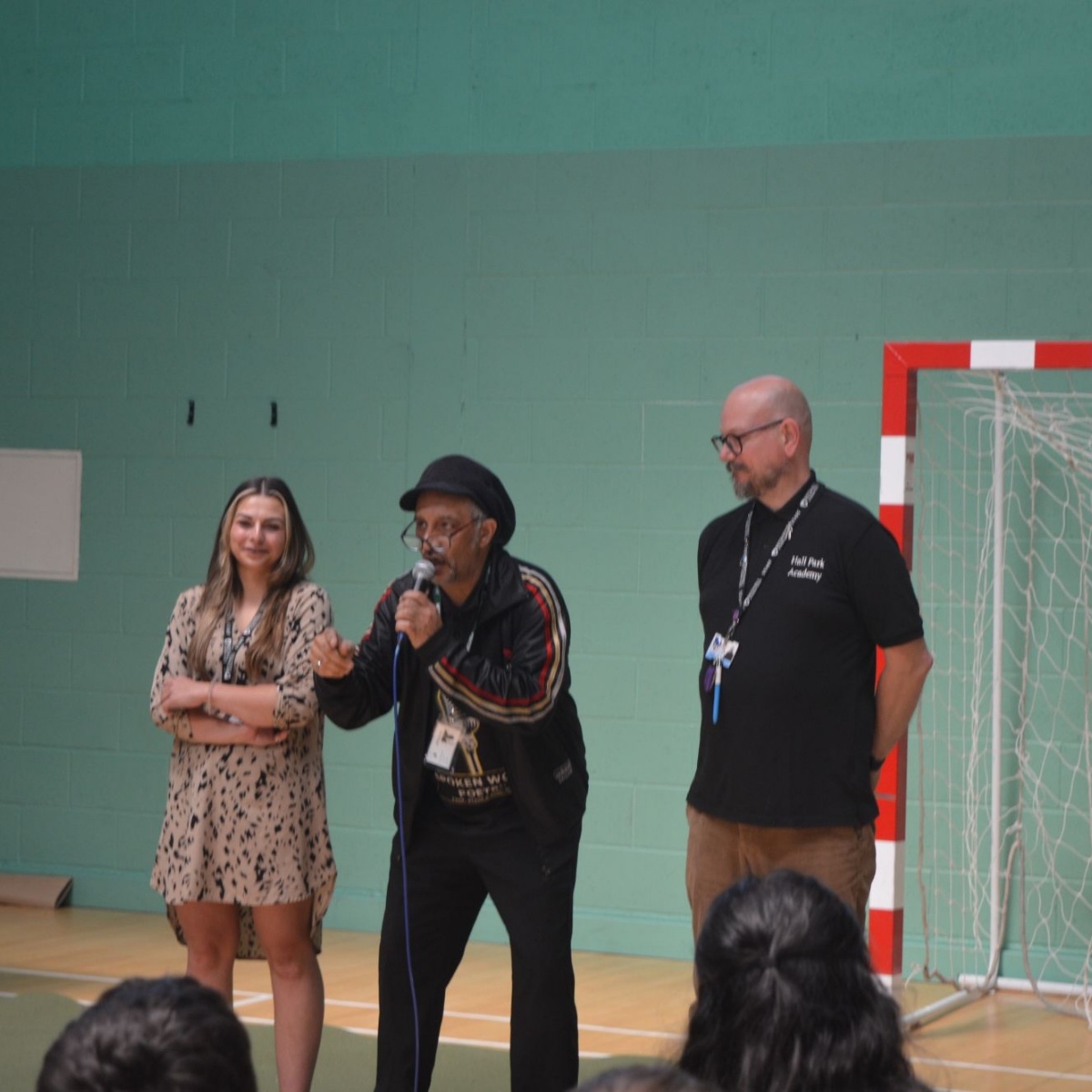 Dreadlock Alien inspires students - Tupton Hall School