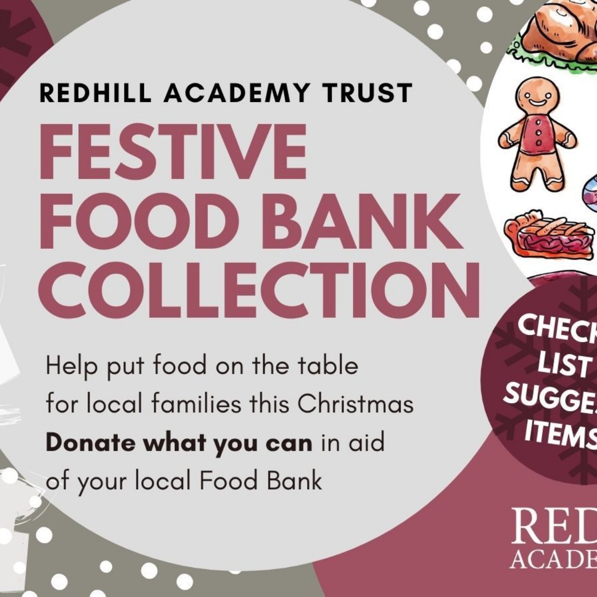 Festive Food Bank Collection - Tupton Hall School