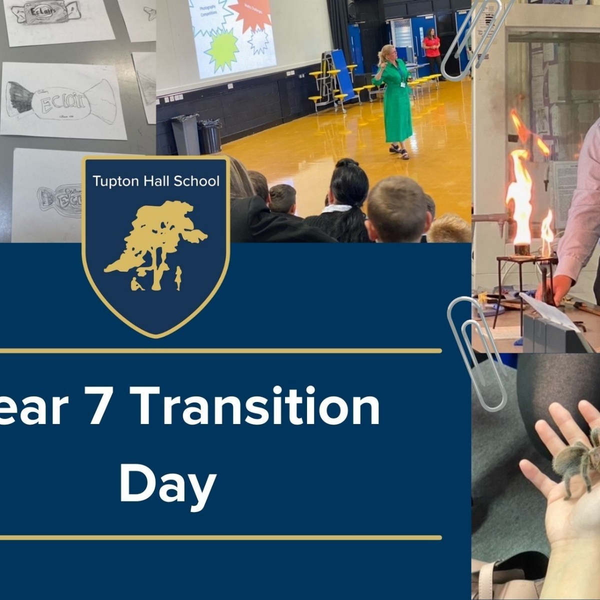 Year 7s transition into life at Tupton Hall School - Tupton Hall School